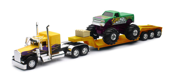 New-Ray Toys Custom Kenworth Lowboy