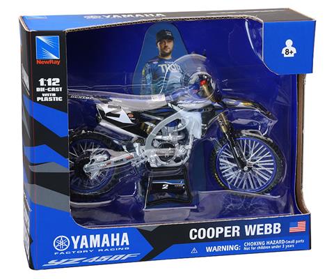 New-Ray 1:12 Yamaha Factory Race Team - Yamaha YZ450F Star Racing Team ...