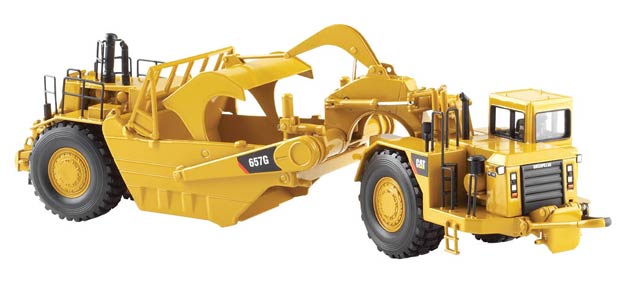 Norscot Caterpillar 657 G Wheel Tractor Scraper