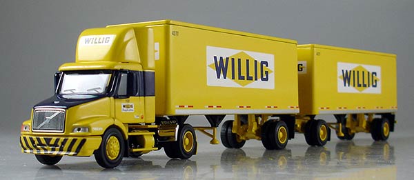 Tonkin Replicas Willig Freight Tractor Trailer