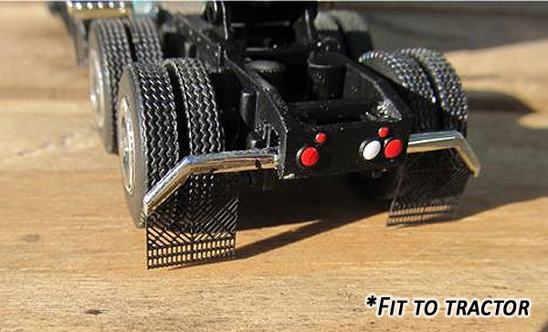 Tractorfab Aerodynamic Perforated Mud Flaps