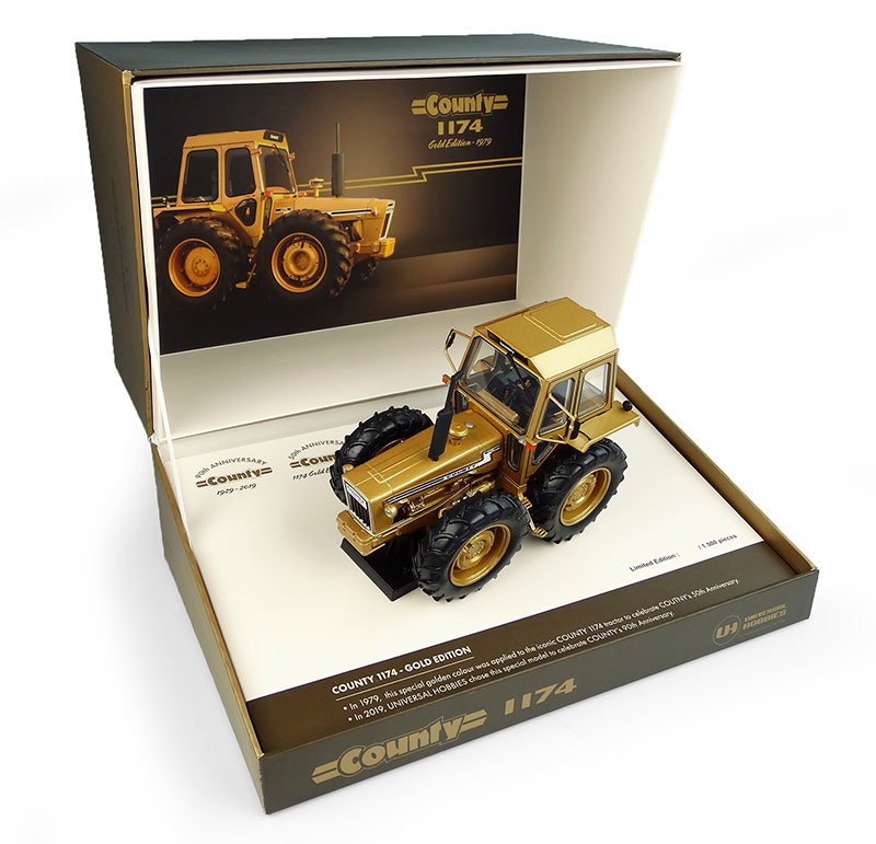 Universal Hobbies Ford County 1174 Gold version 50th Anniversary