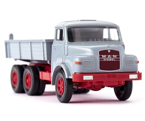 Wiking Model 1969 94 MAN Flatbed Dump Truck