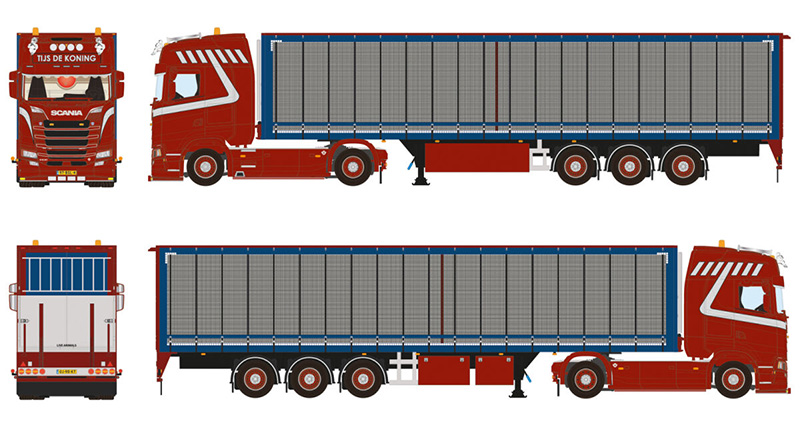 WSI Model Tijs De Koning Scania