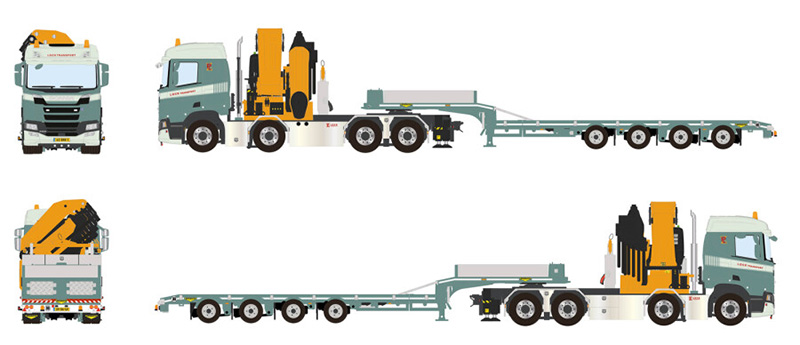 WSI Model Lock Transport Scania R