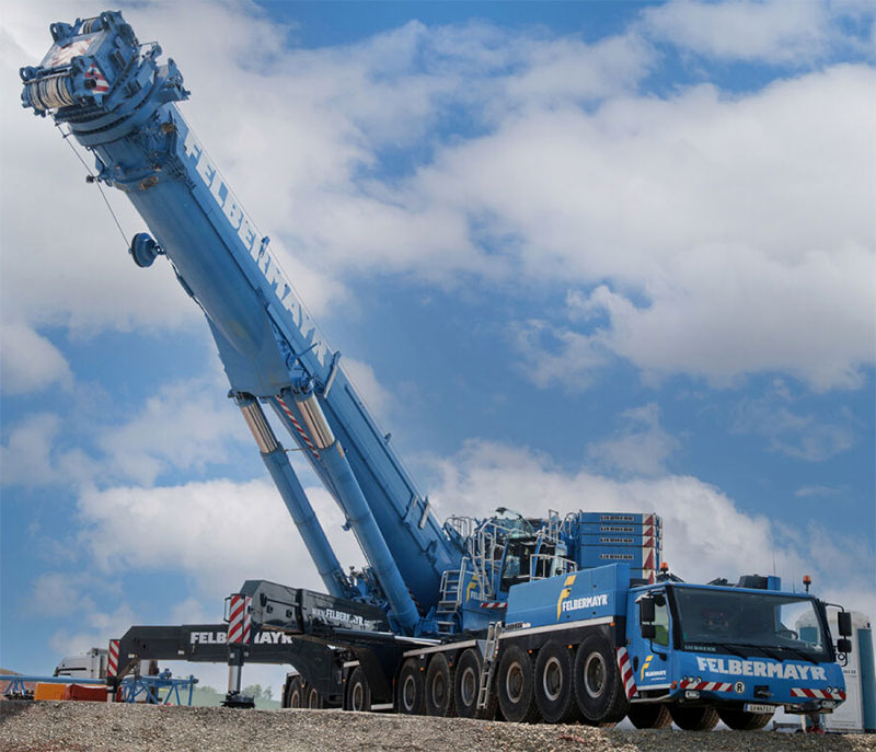 WSI Model Felbermayr Liebherr LTM 1750 91 Mobile Crane