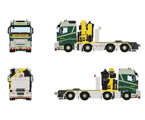 WSI Model Bolk Volvo FH5 Globetrotter 8x2