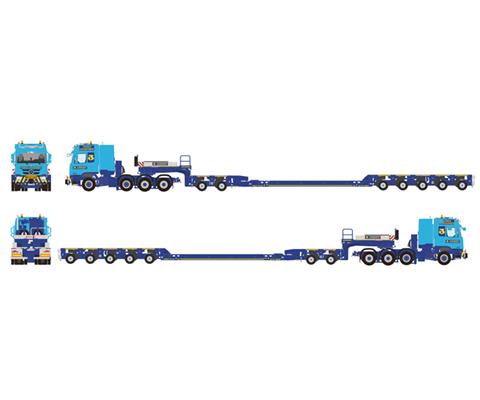 WSI Model Jinert Mercedes Benz Actros MP3 L8X6