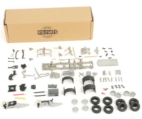 WSI Model MAN 6x2 Chassis Model Kit Build you