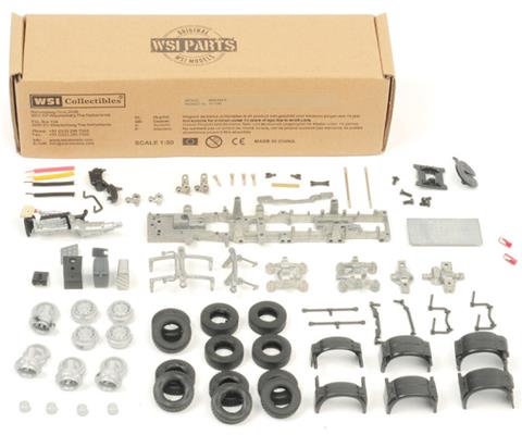 WSI Model MAN 8x4 Chassis Model Kit Build you