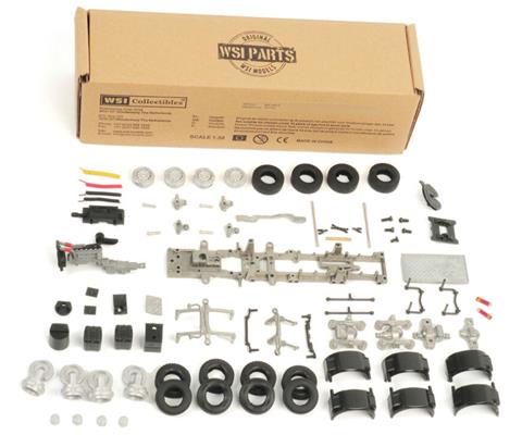 WSI 1:50 WSI Model DAF 8x4 E Chassis Model - 10-1142