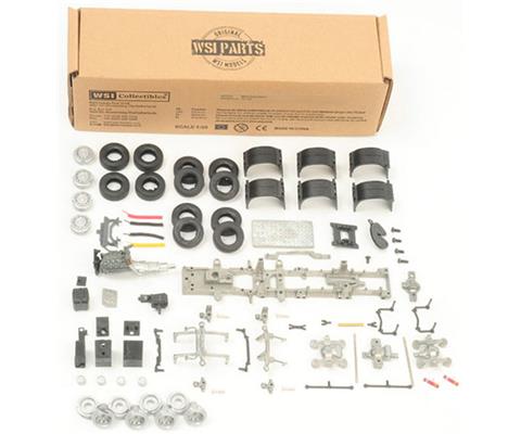 WSI Model Mercedes 8x4 E Chassis Model Kit Build