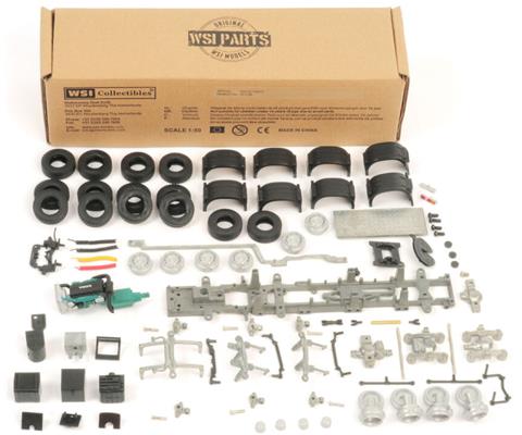 WSI Model Volvo 10x4 H Chassis Model Kit Build