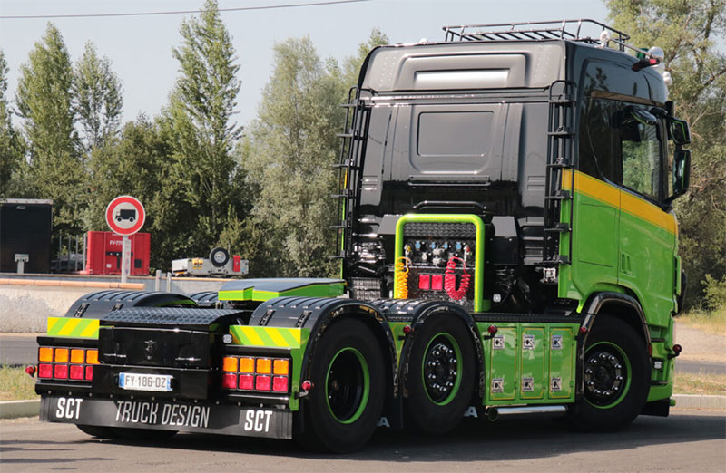 WSI Model FP Transports Scania R Normal CR20N 6x2